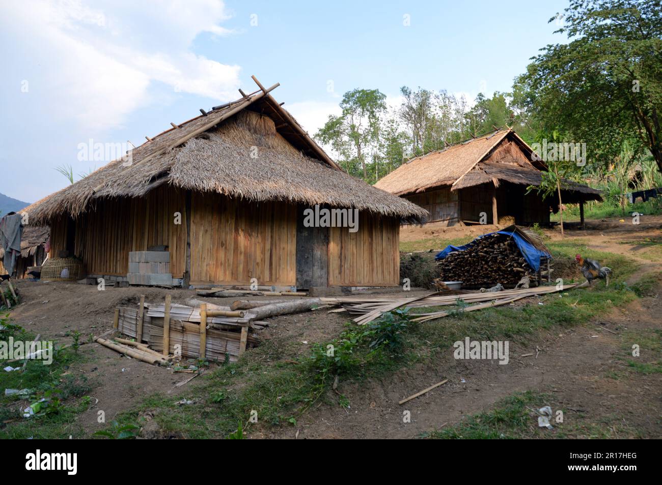 Luang prabang laos colonial houses hi-res stock photography and images ...
