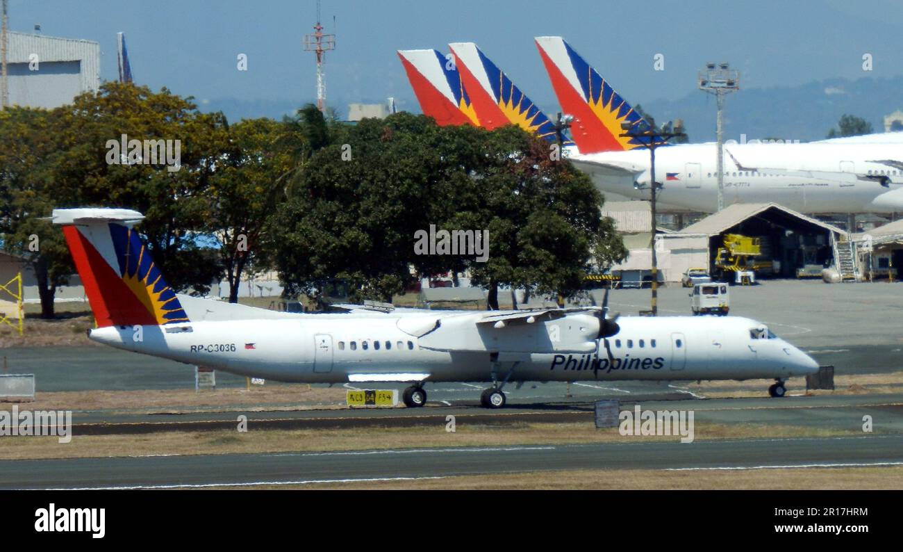 The Philippines, Manila: RP-C3036 DHC-8-402Q Dash 8 of PAL Express at ...
