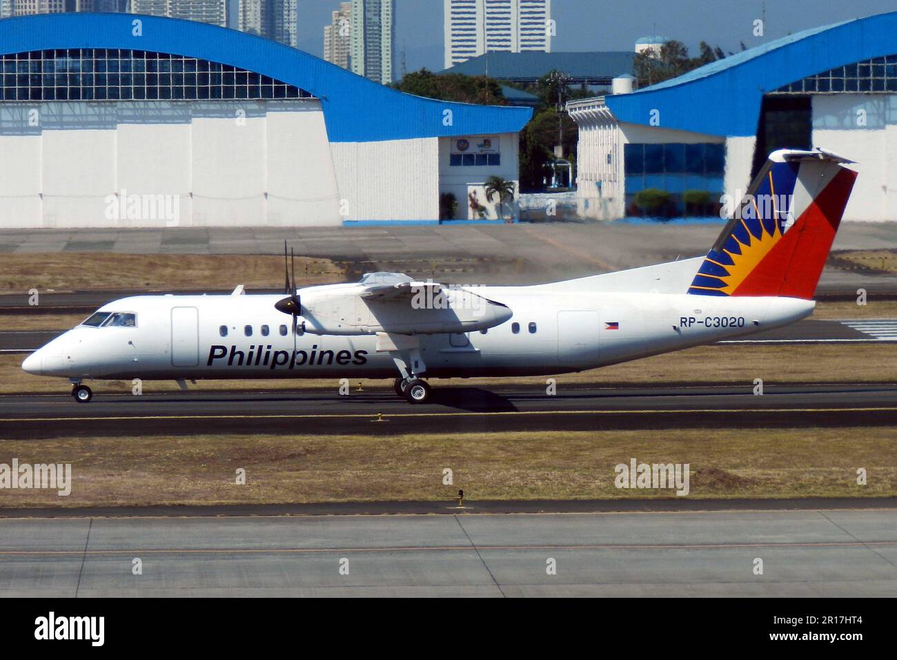 The Philippines, Manila: RP-C3020 DHC-8-314Q Dash 8 of PAL Express at ...