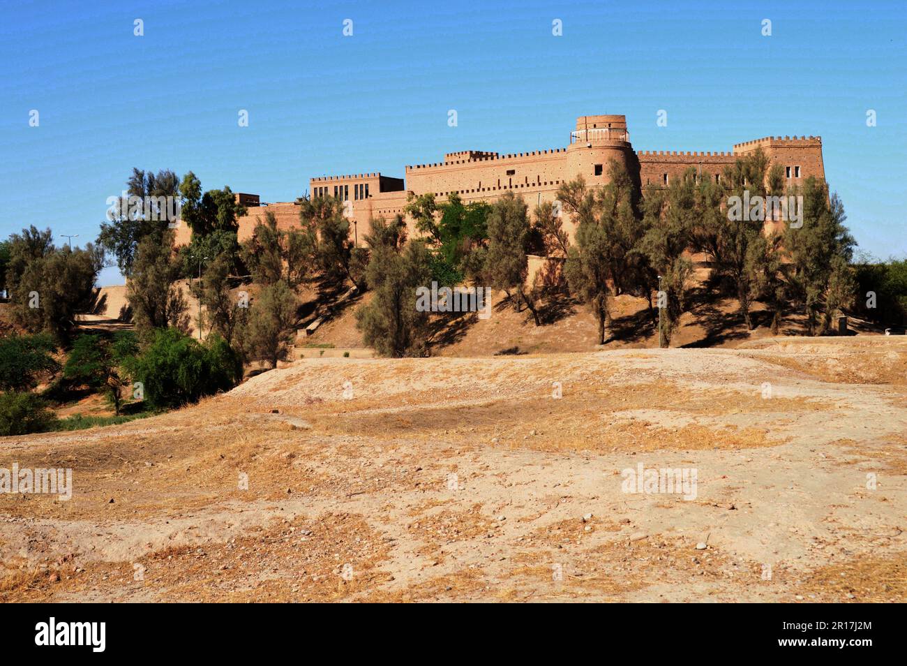 Iran, Shush: Chateau de Morgan, built by the French Archeological ...