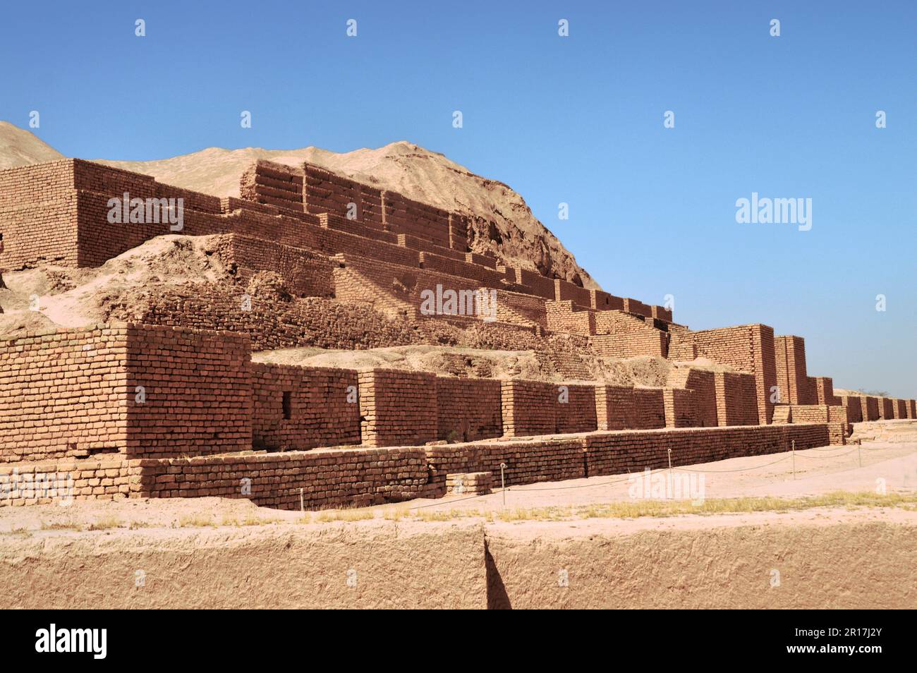 Iran, Haft Tappeh: Choqa Zanbil Ziggurat, the best surviving example of ...