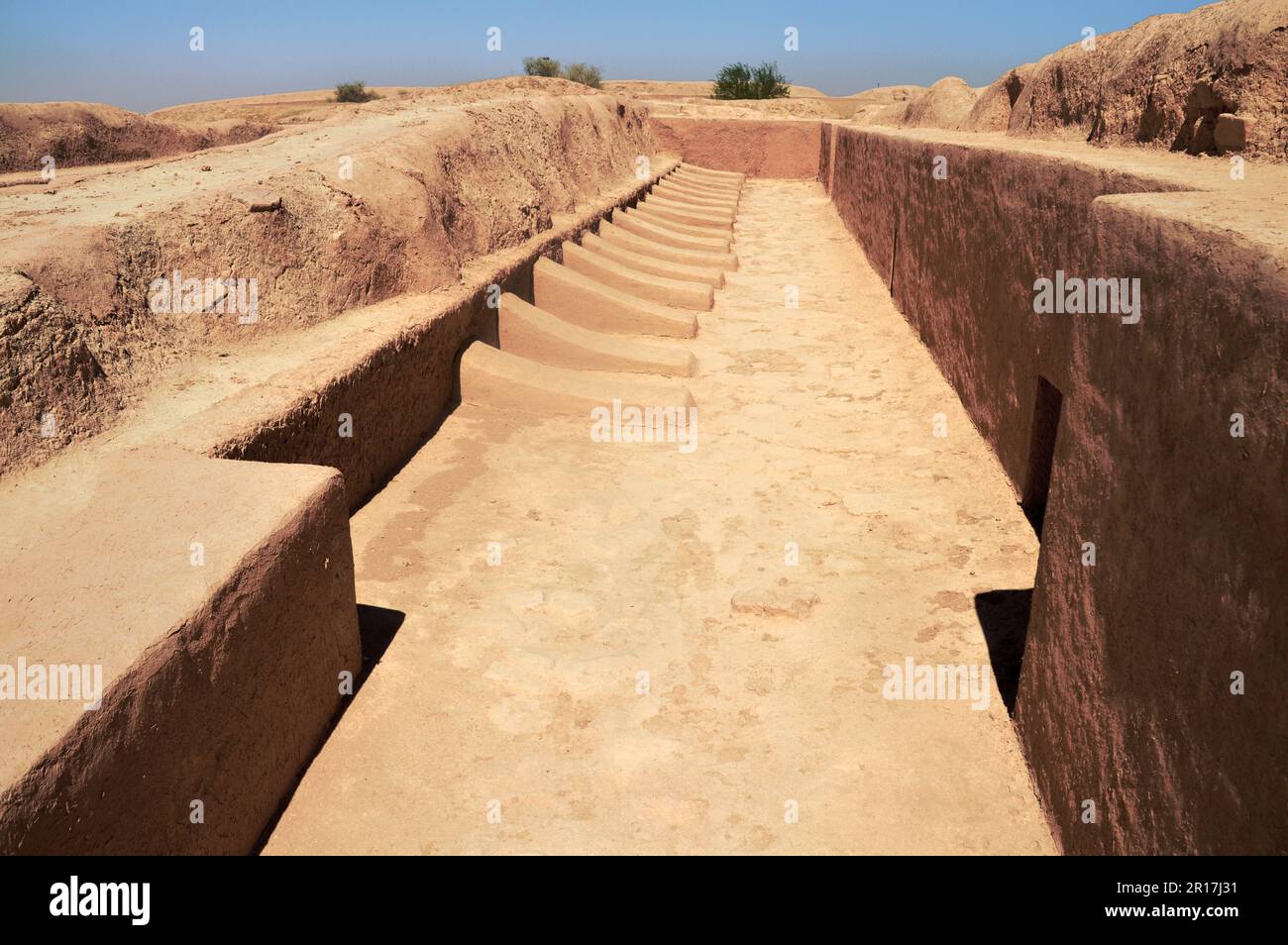 Iran, Haft Tappeh: Choqa Zanbil Ziggurat, the best surviving example of Elamite architecture ...