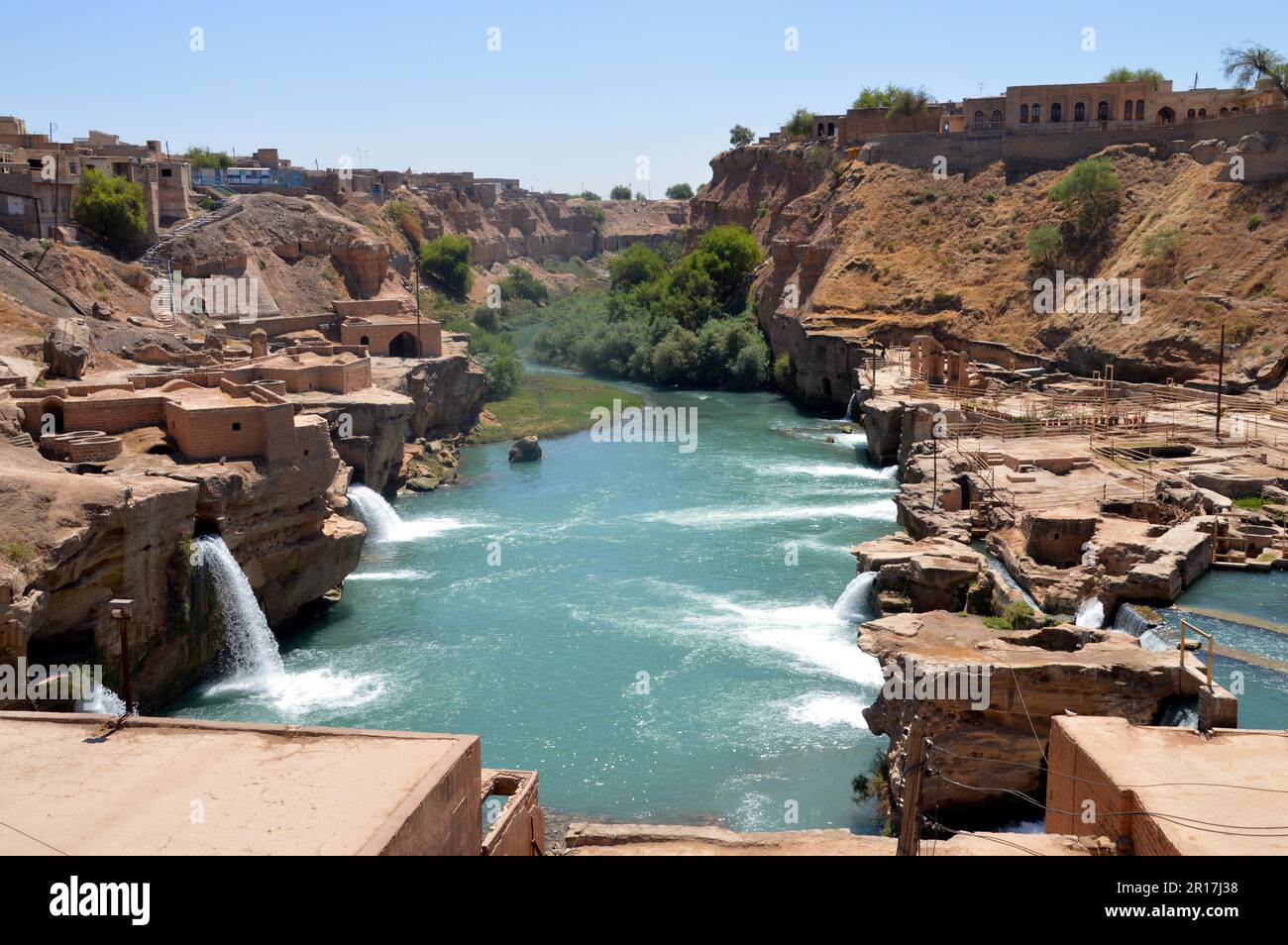 Iran, Shushtar: the "water mills", centre of a highly developed water ...