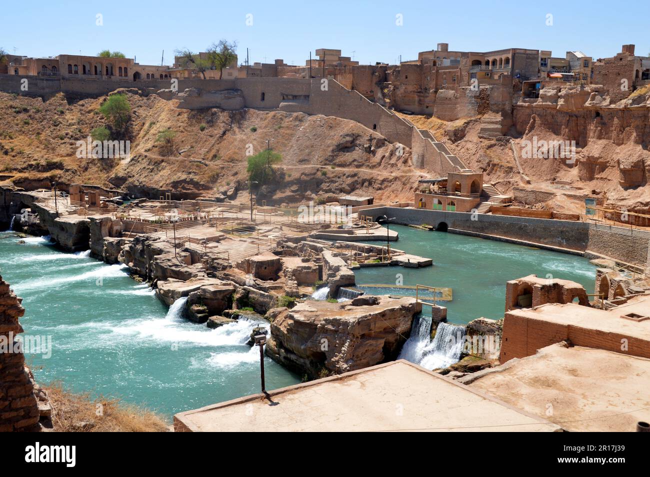 Iran, Shushtar: the "water mills", centre of a highly developed water ...