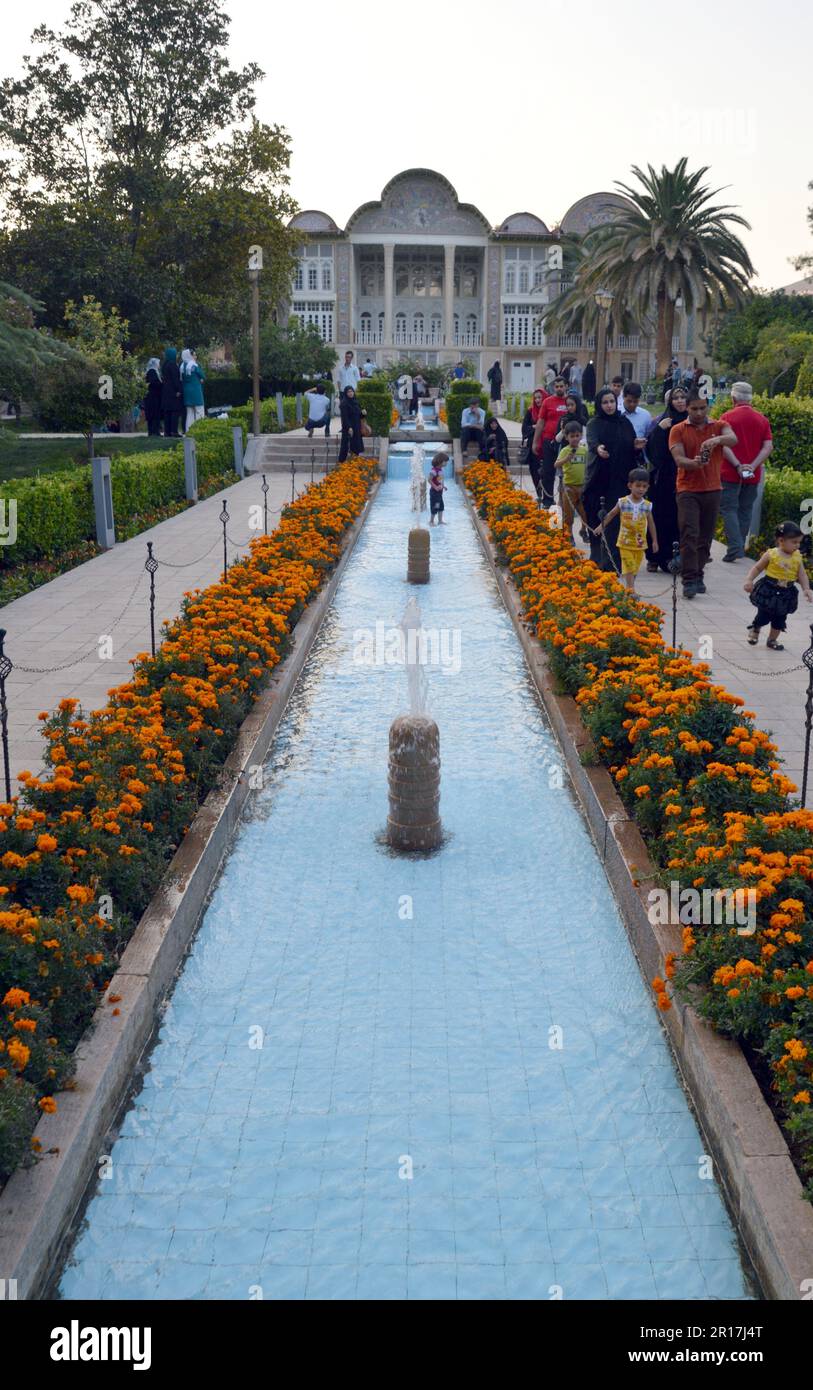 Iran, Shiraz: Bagh-e Eram ( Eram Botanical Garden), founded in the ...