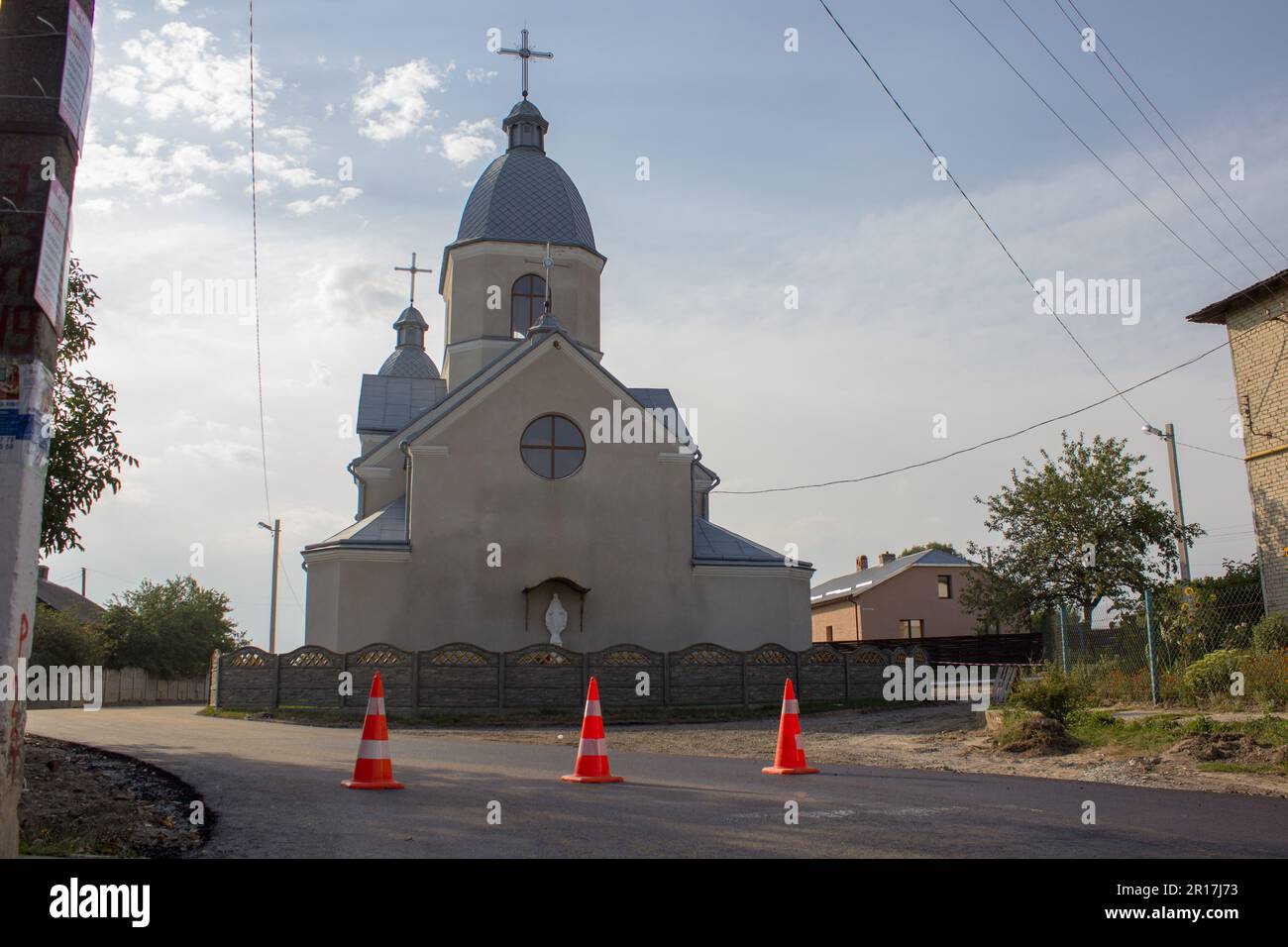 Red dome cones hi-res stock photography and images - Alamy
