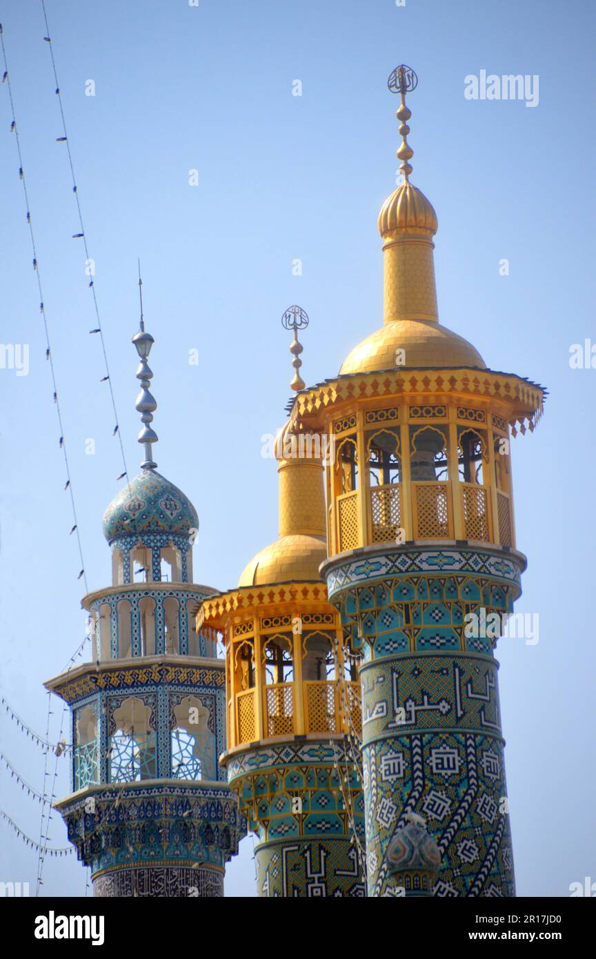 Iran, Qom: Hazrat-e Masumeh is the burial place of Fatemah, sister of ...