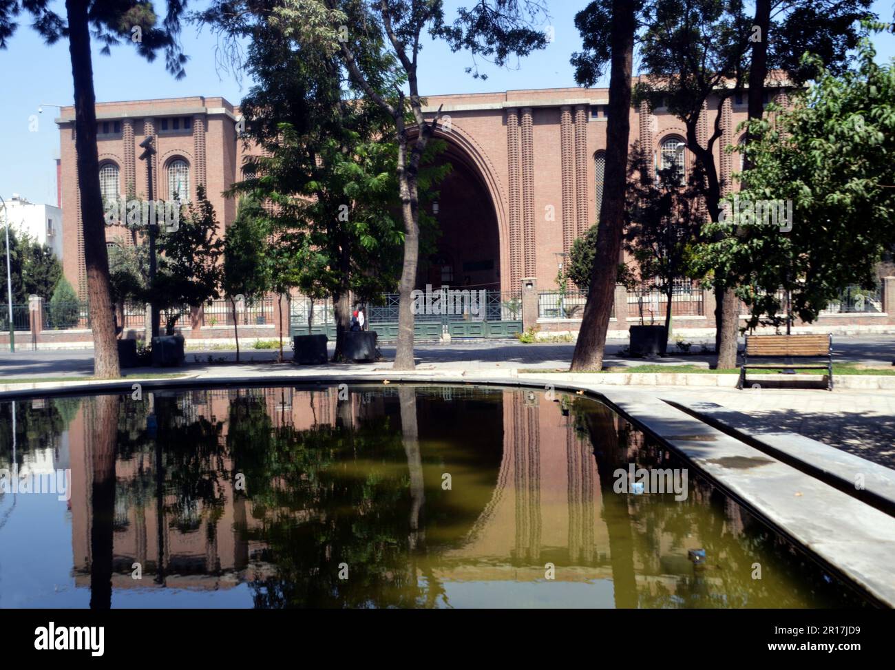 Iran, Teheran: the National Museum was designed by French architect ...