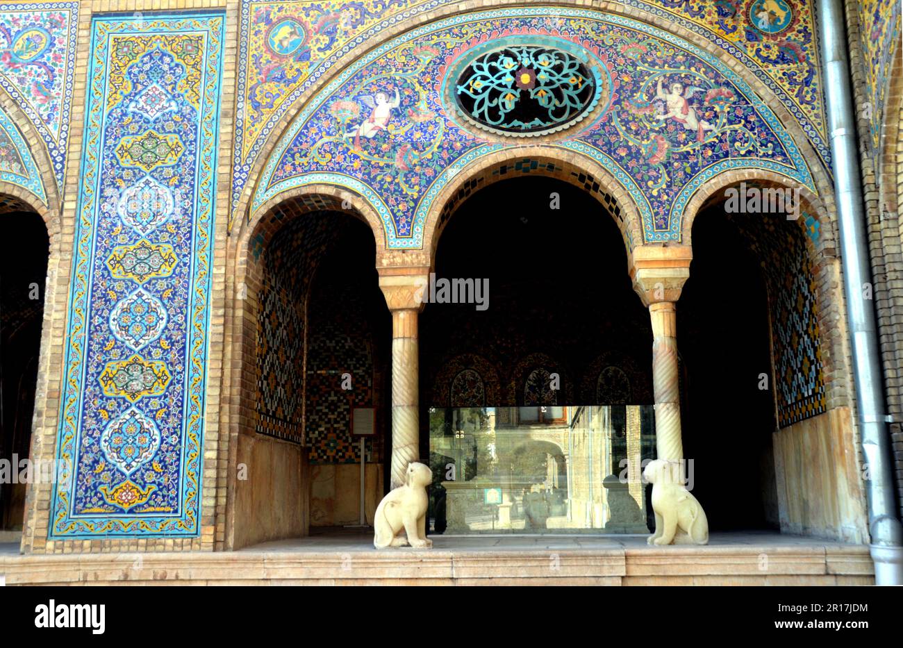 Iran, Teheran: Golestan Palace Complex has been the seat of the Shahs ...