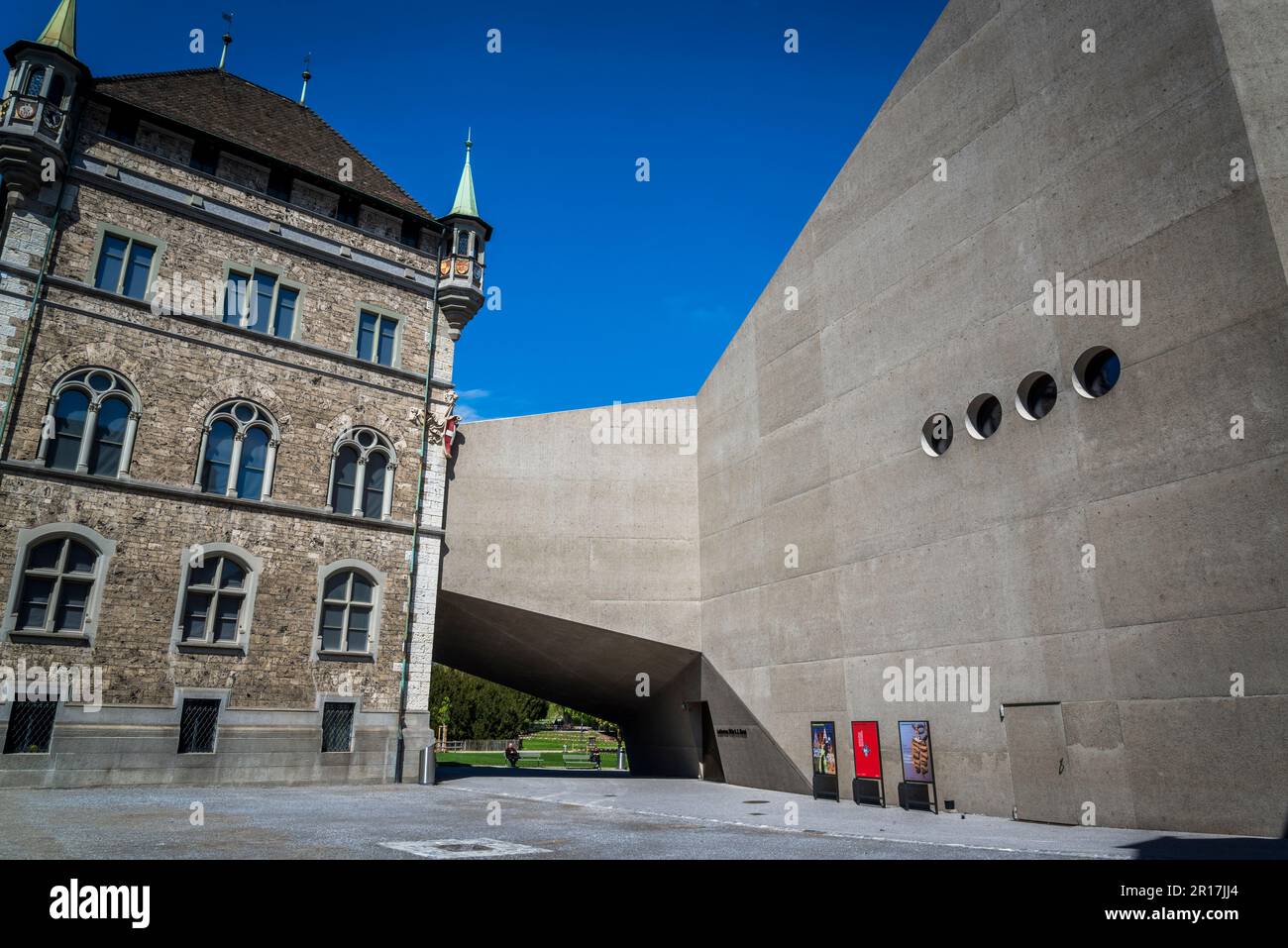 New extension of the Swiss National Museum, designed by architectural ...