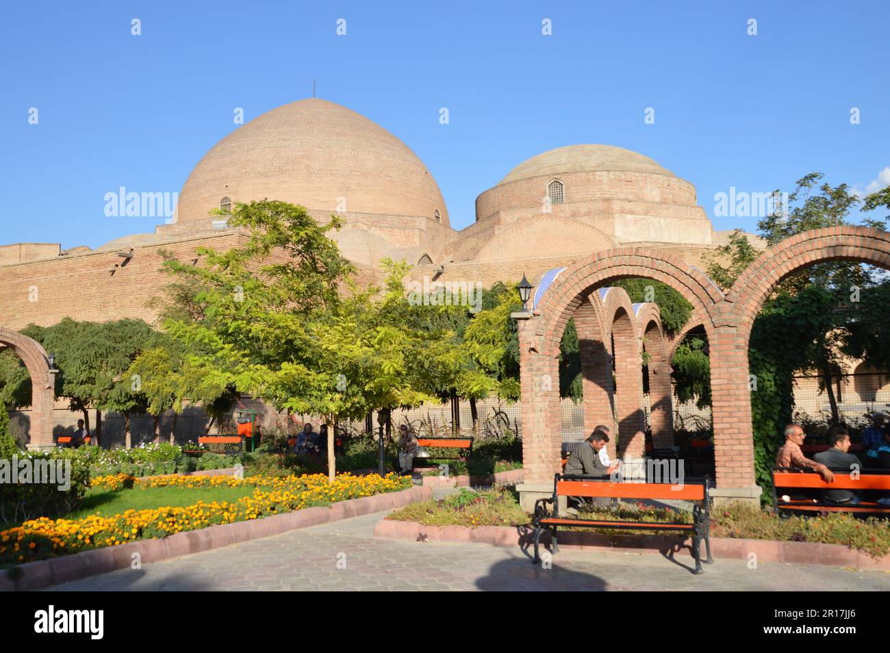 Iran, Tabriz: Masjed-e- Kabud (Blue Mosque) was built in 1465 under ...