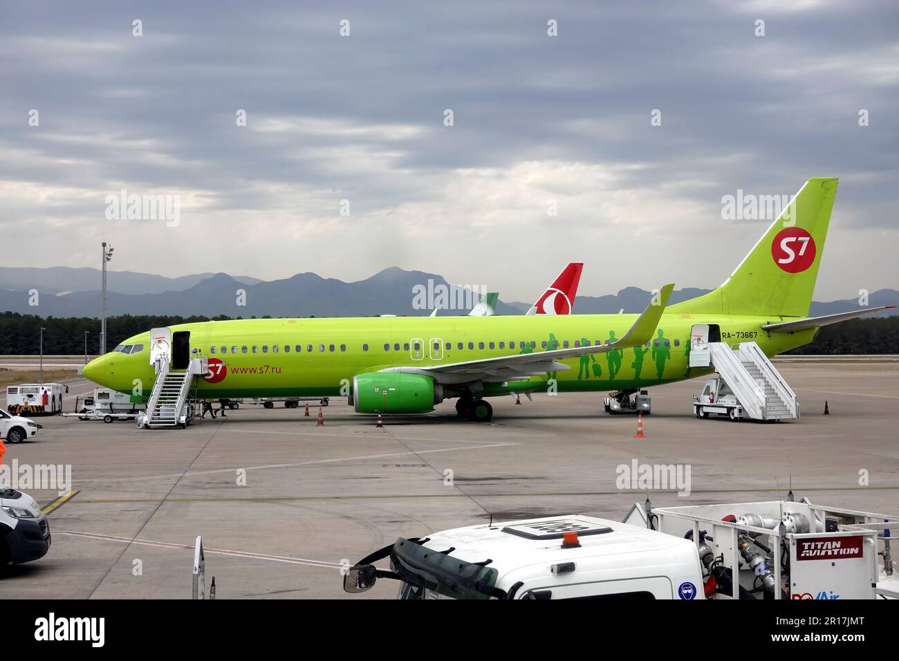 ANTALYA, TURKEY - May the 5th, 2023: Passenger supersonic plane Boeing ...