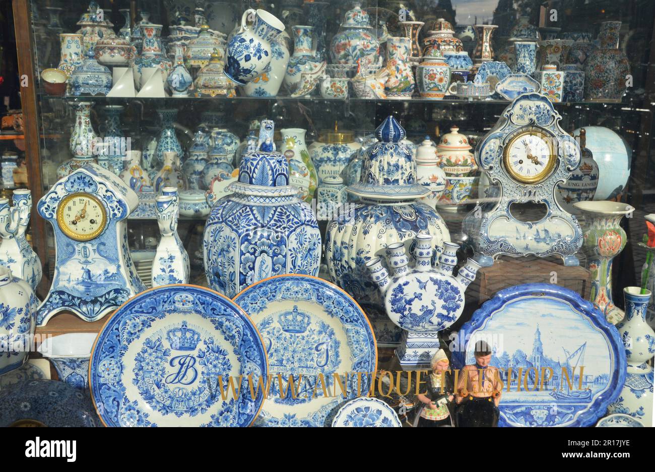 Netherlands, Amsterdam: a fine display of old Delft and contemporary ...