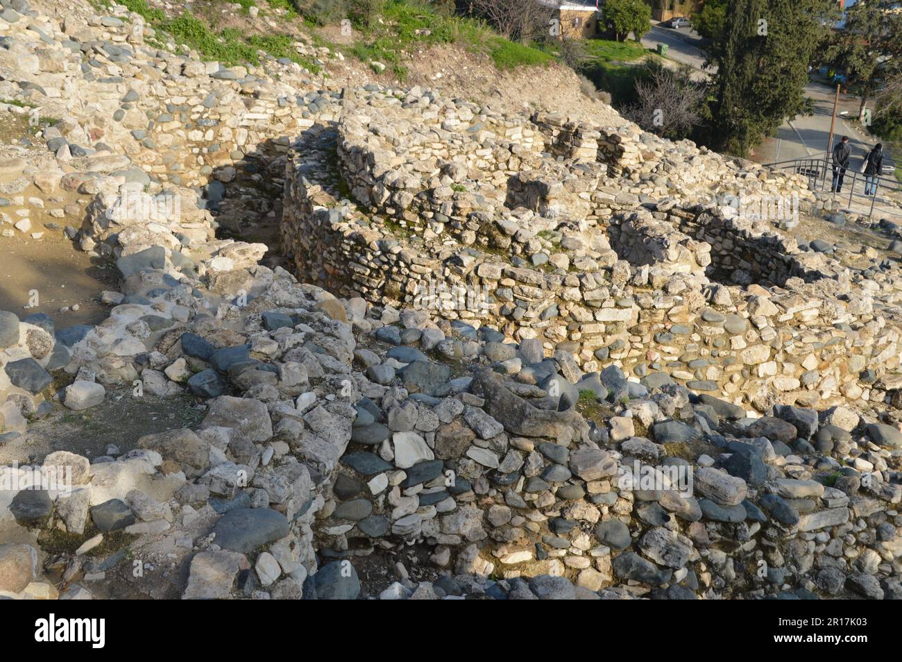 Cyprus, Khirokitia-Vouni (Choirokoitia) aceramic Neolithic site, a ...