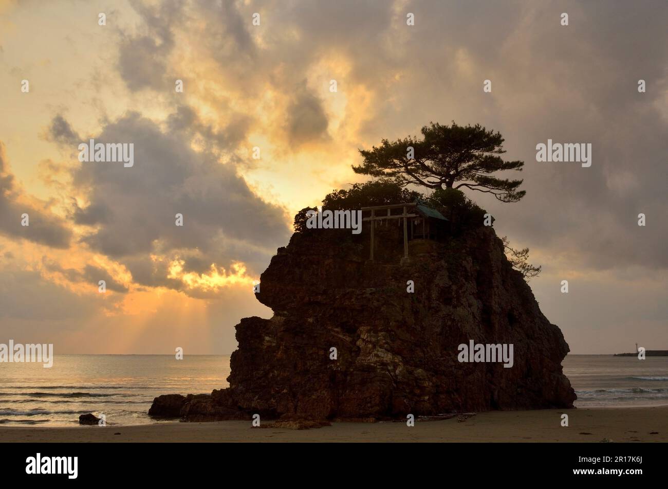 Inasa beach Benten island Stock Photo - Alamy