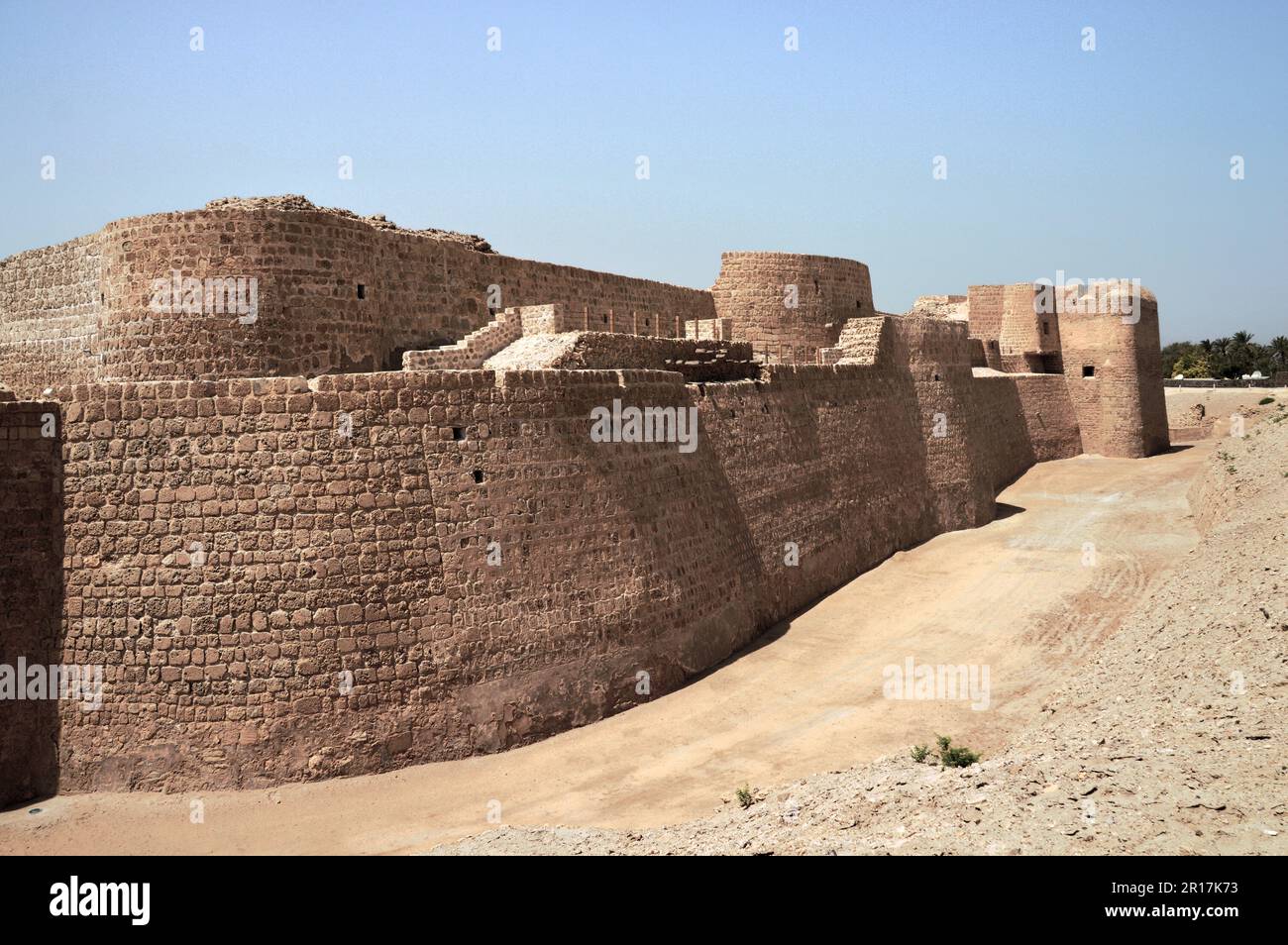 Bahrain, Manama: newly restored Qalat al-Bahrain Fortress, also known ...