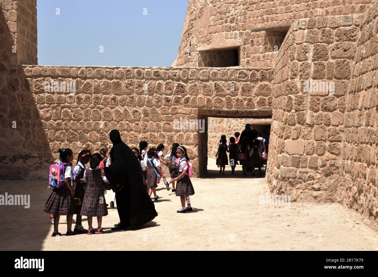 Bahrain, Manama: newly restored Qalat al-Bahrain Fortress, also known ...