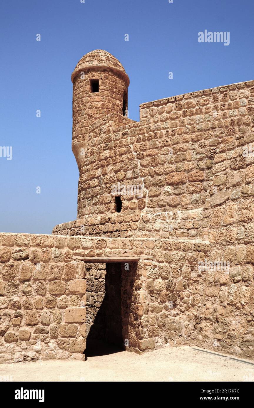 Bahrain, Manama: newly restored Qalat al-Bahrain Fortress, also known ...