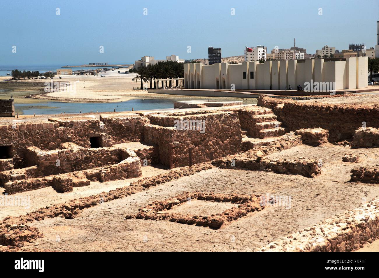 Bahrain, Manama: newly restored Qalat al-Bahrain Fortress, also known ...