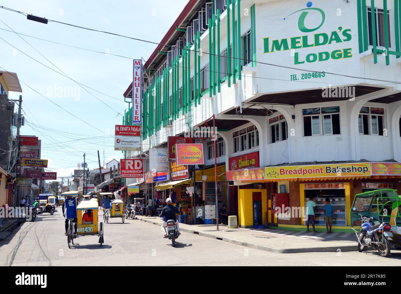 The Philippines, Samar Island, Calbayog: Nijaga Street, Calbayog City ...