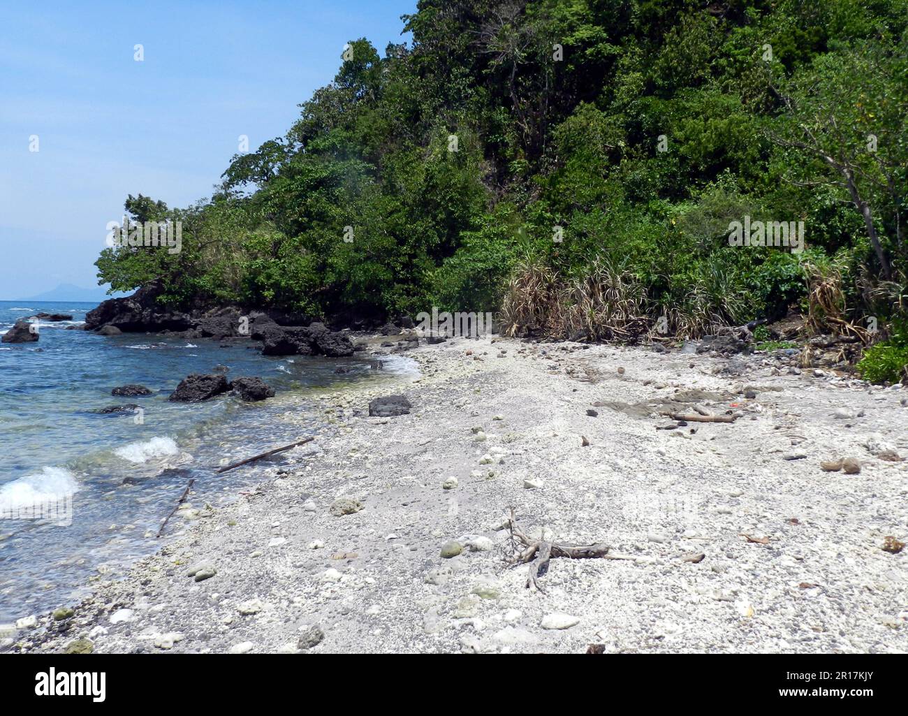 The Philippines, Samar Island, Calbayog: the stony beach at Turtle ...