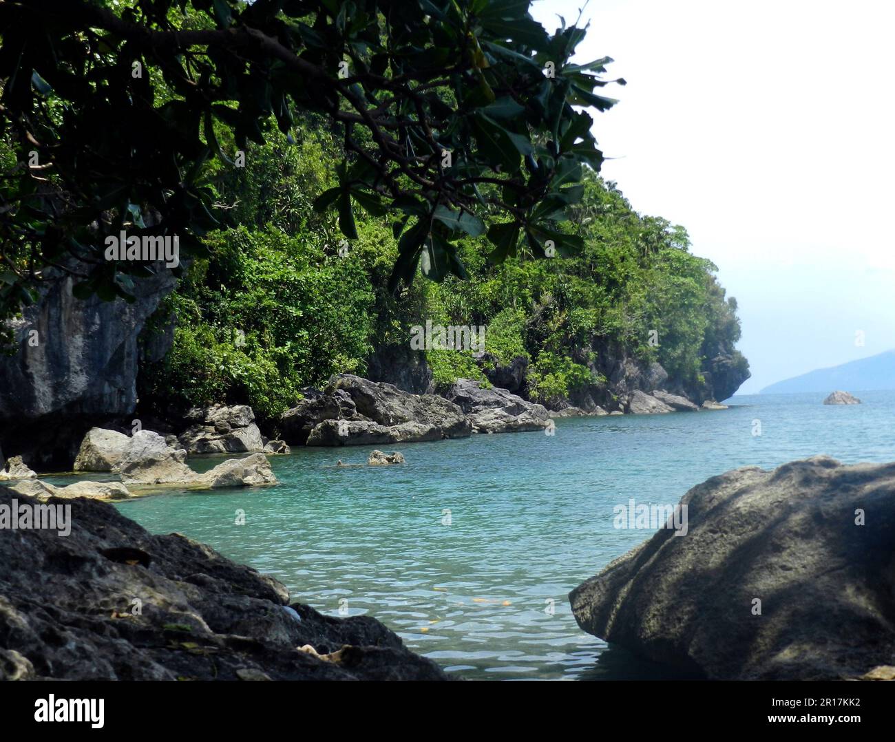 The Philippines, Samar Island, Calbayog: the rocky coast of Turtle ...