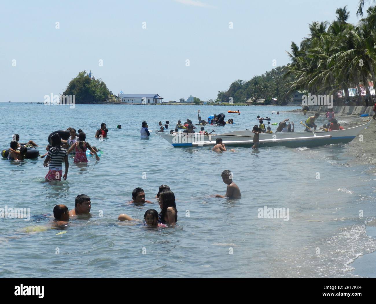 The Philippines, Samar Island, Calbayog: Malajog Beach Stock Photo - Alamy