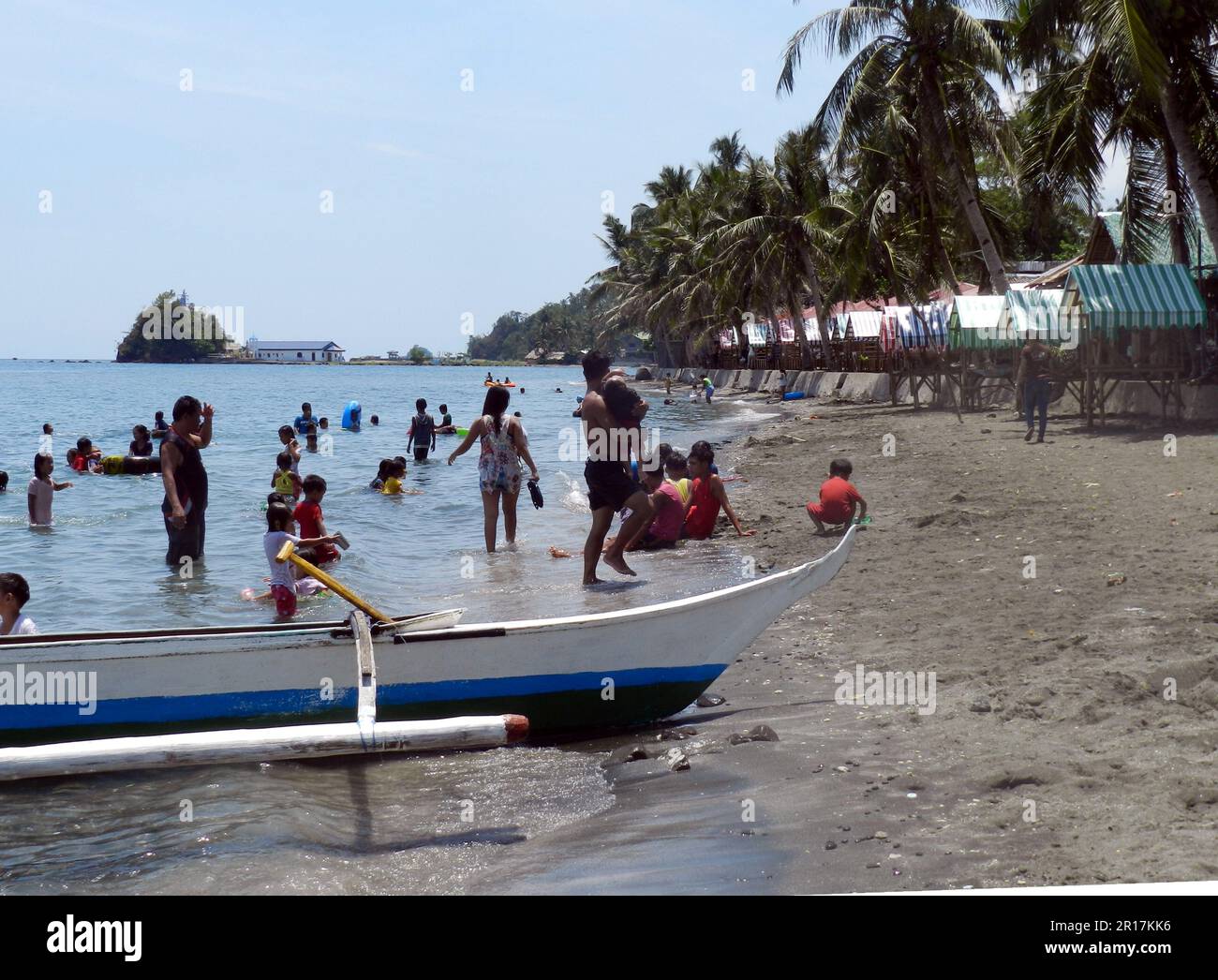 The Philippines, Samar Island, Calbayog: Malajog Beach Stock Photo - Alamy