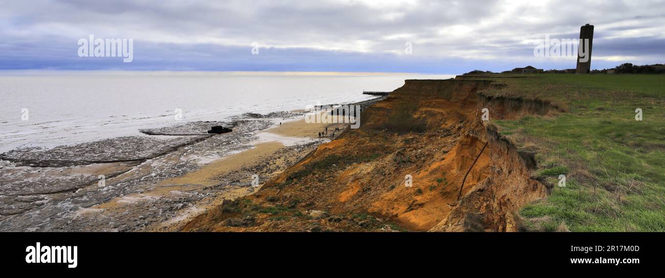 The Hanoverian tower or Naze Tower, Walton on the Naze town, Tendring ...