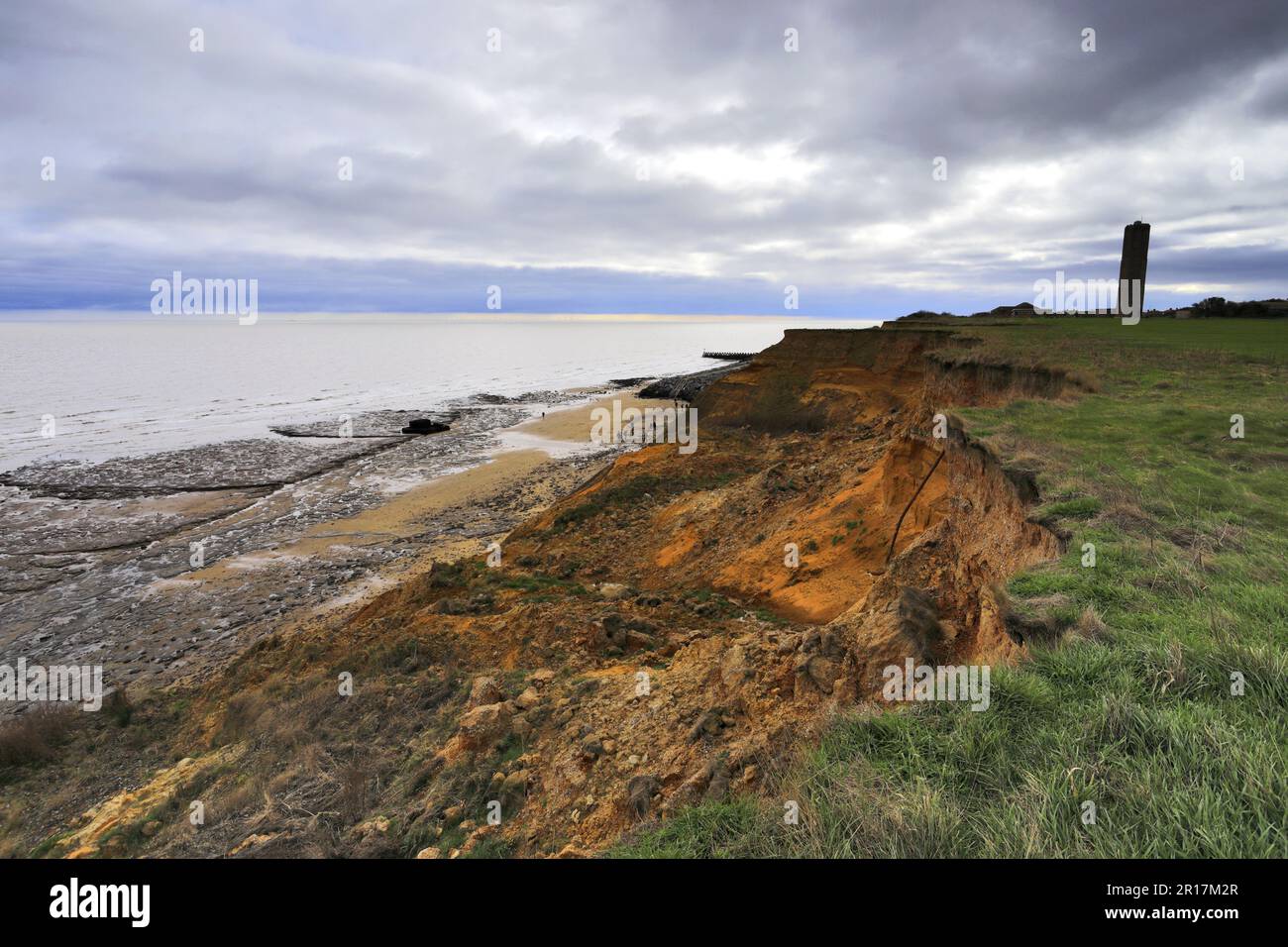 The Hanoverian tower or Naze Tower, Walton on the Naze town, Tendring ...
