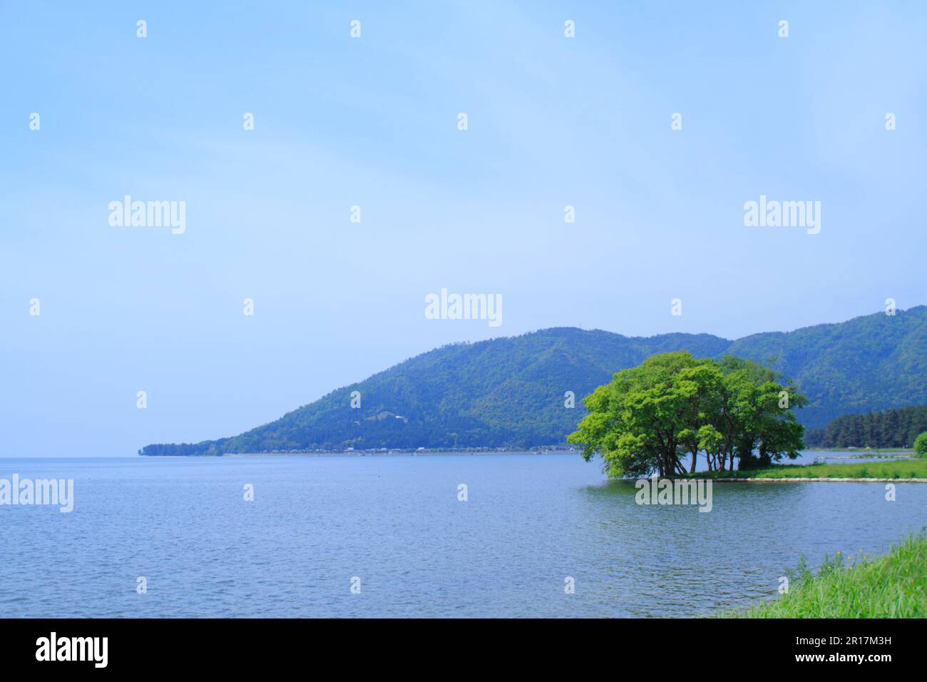 Lake Biwa landscape Stock Photo - Alamy