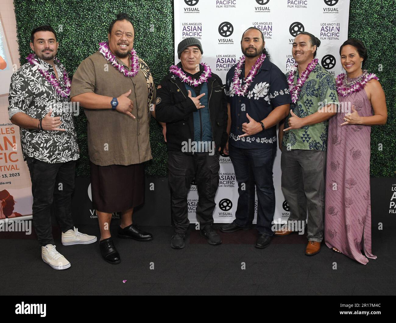 Los Angeles, USA. 11th May, 2023. (L-R) THE WIND & THE RECKONING Cast ...
