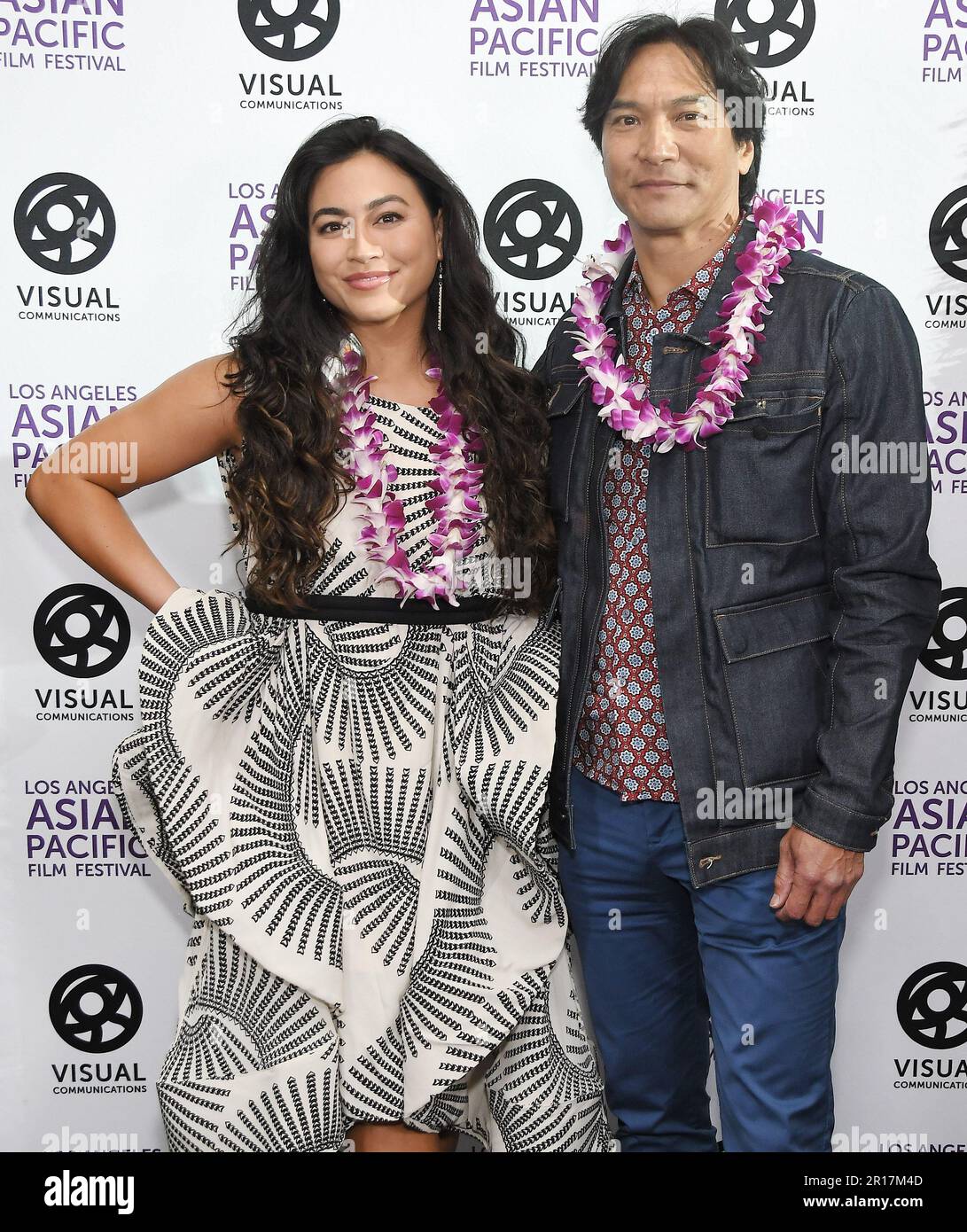 Los Angeles, USA. 11th May, 2023. (L-R) Lindsay Anuhea Watson and Jason ...