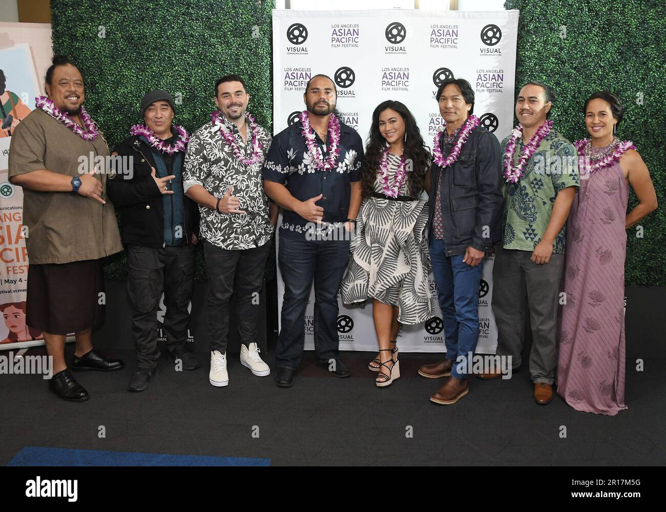 Los Angeles, USA. 11th May, 2023. (L-R) THE WIND & THE RECKONING Cast ...