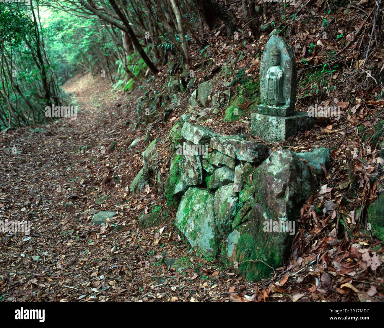 Kumano Kodo Stone Buddha Stock Photo - Alamy