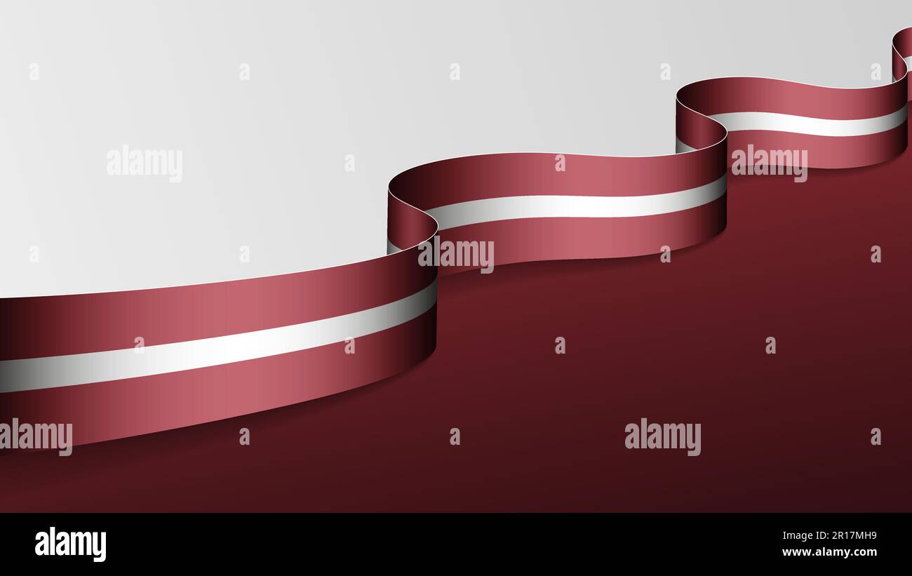 Latvia ribbon flag background. Element of impact for the use you want ...