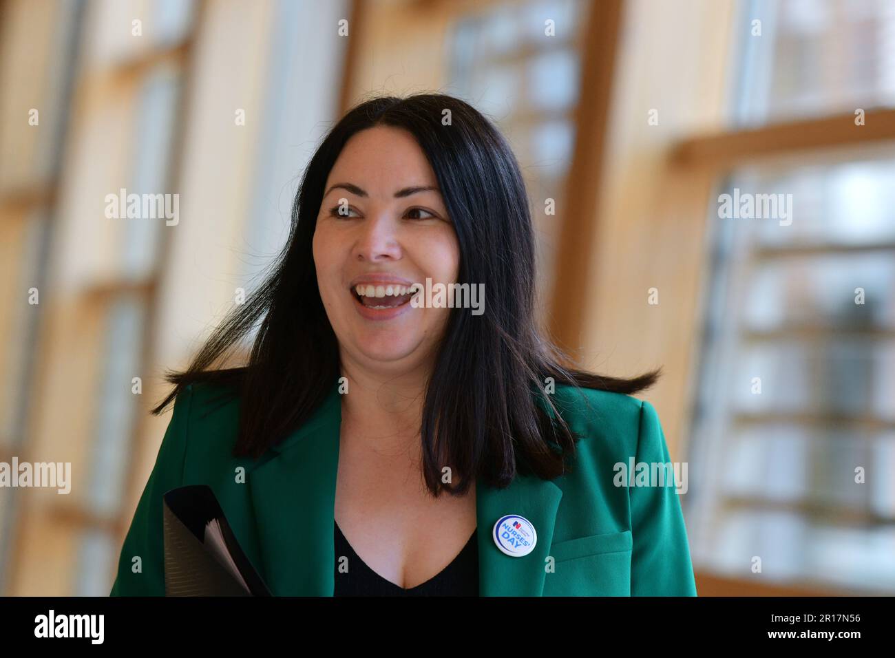 Edinburgh Scotland, UK 11 May 2023. Monica Lennon at the Scottish ...