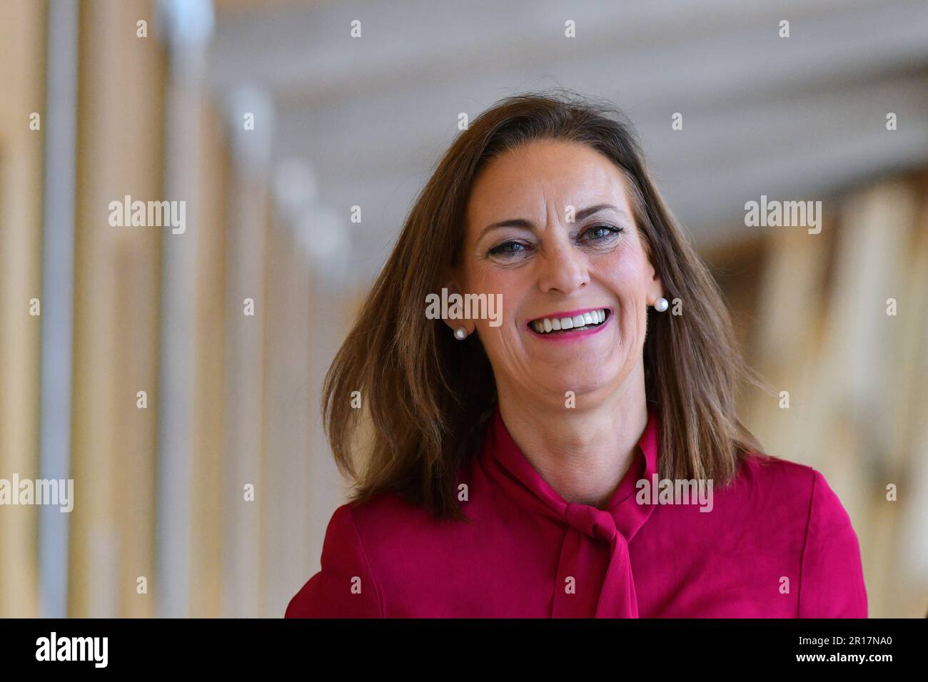 Edinburgh Scotland, UK 11 May 2023. Collette Stevenson at the Scottish ...