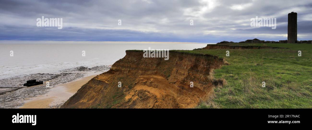 The Hanoverian tower or Naze Tower, Walton on the Naze town, Tendring ...