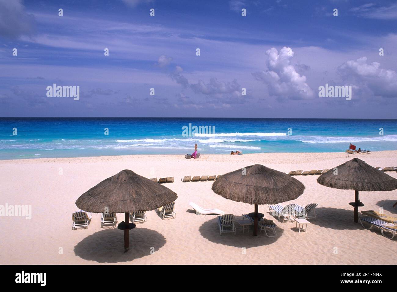 Cancun Mexico Beautiful Resort Beach Stock Photo - Alamy