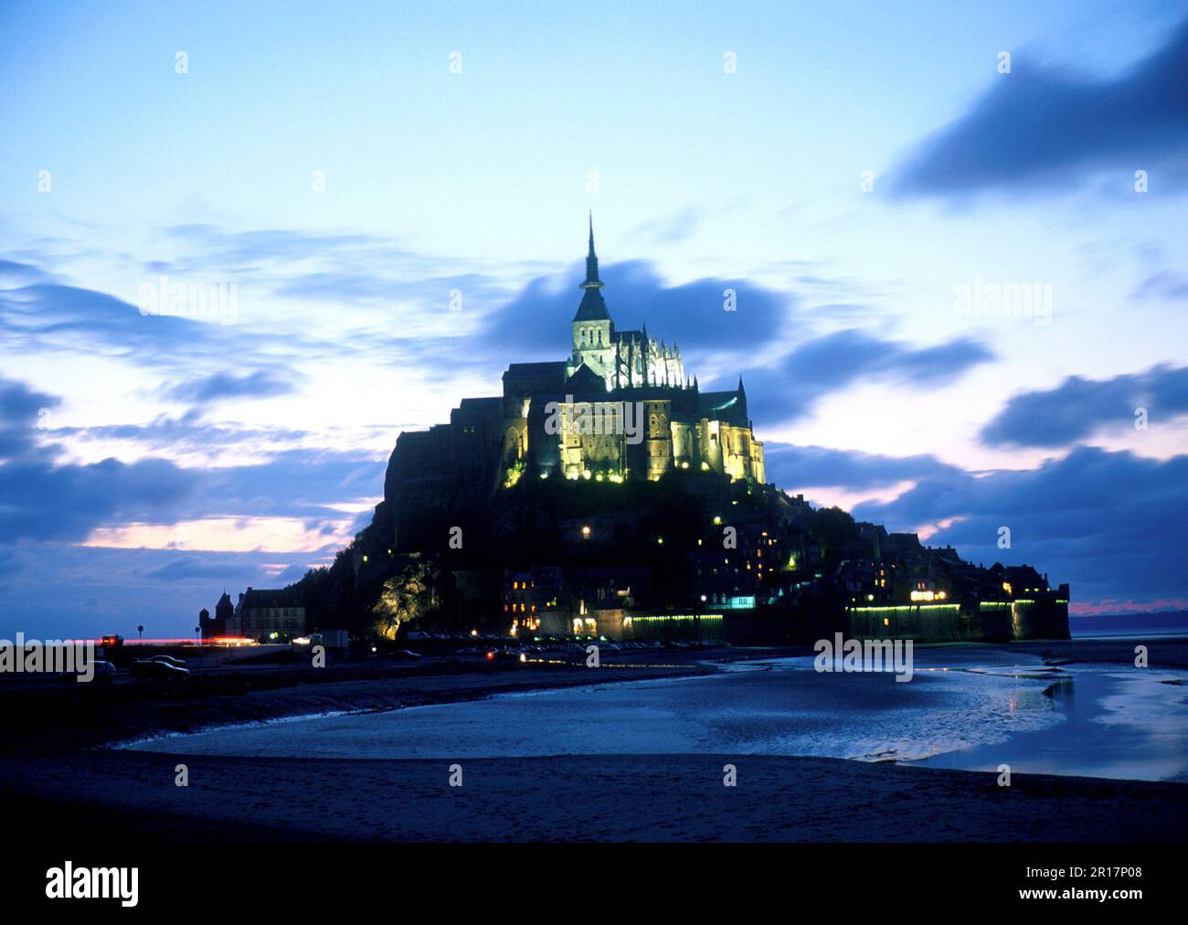 Famous Mont St Michel Fortress Normandy France Stock Photo - Alamy