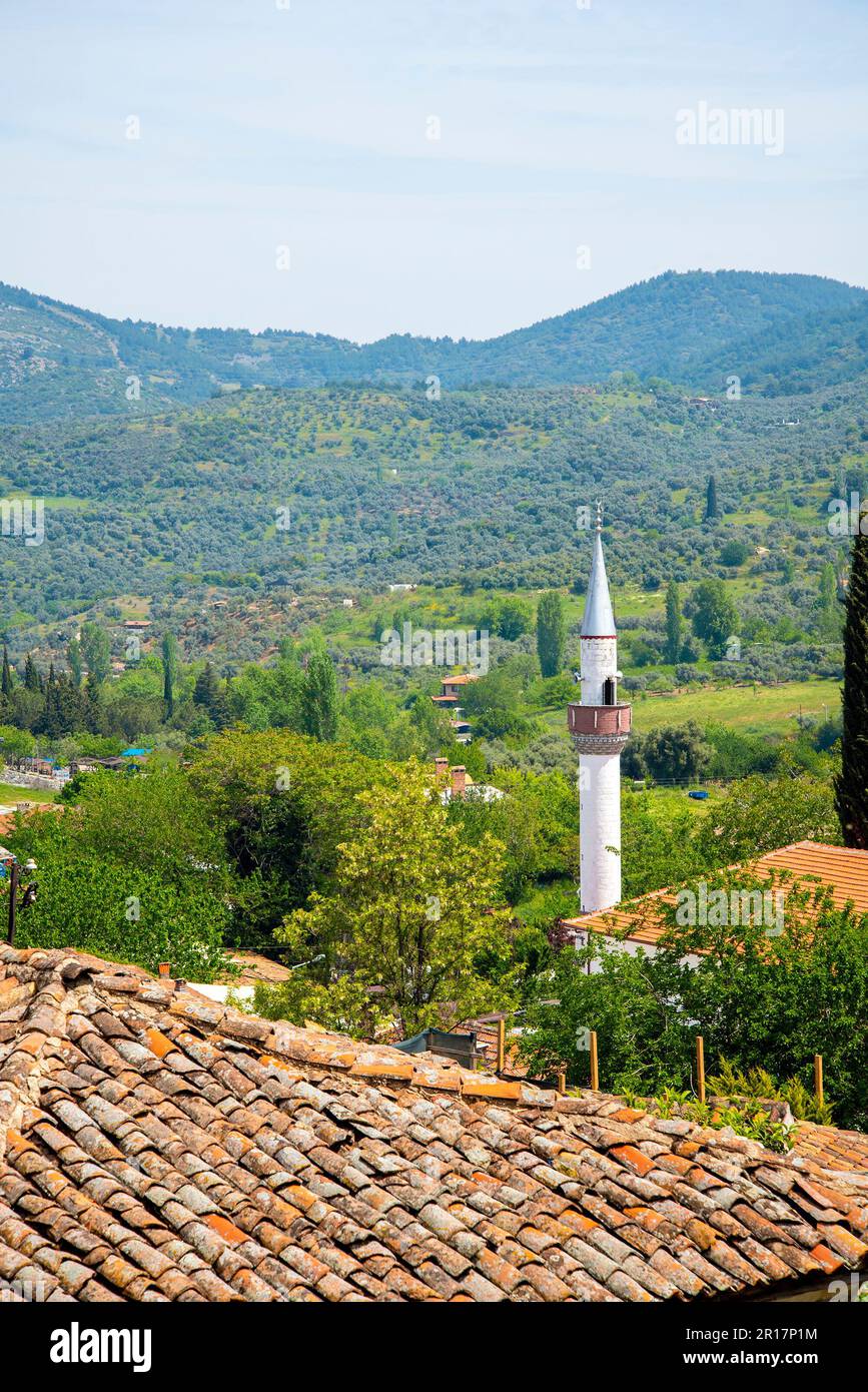 A village in Turkey on a summer and sunny day. The concept of travel ...