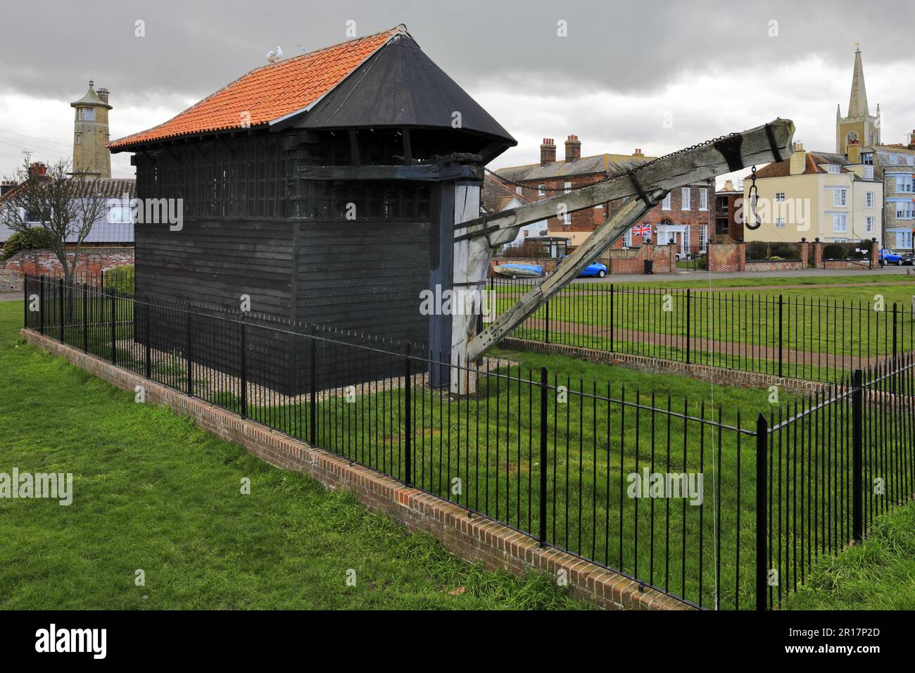The Harwich Treadmill Crane, Harwich town, Tendring district, Essex ...