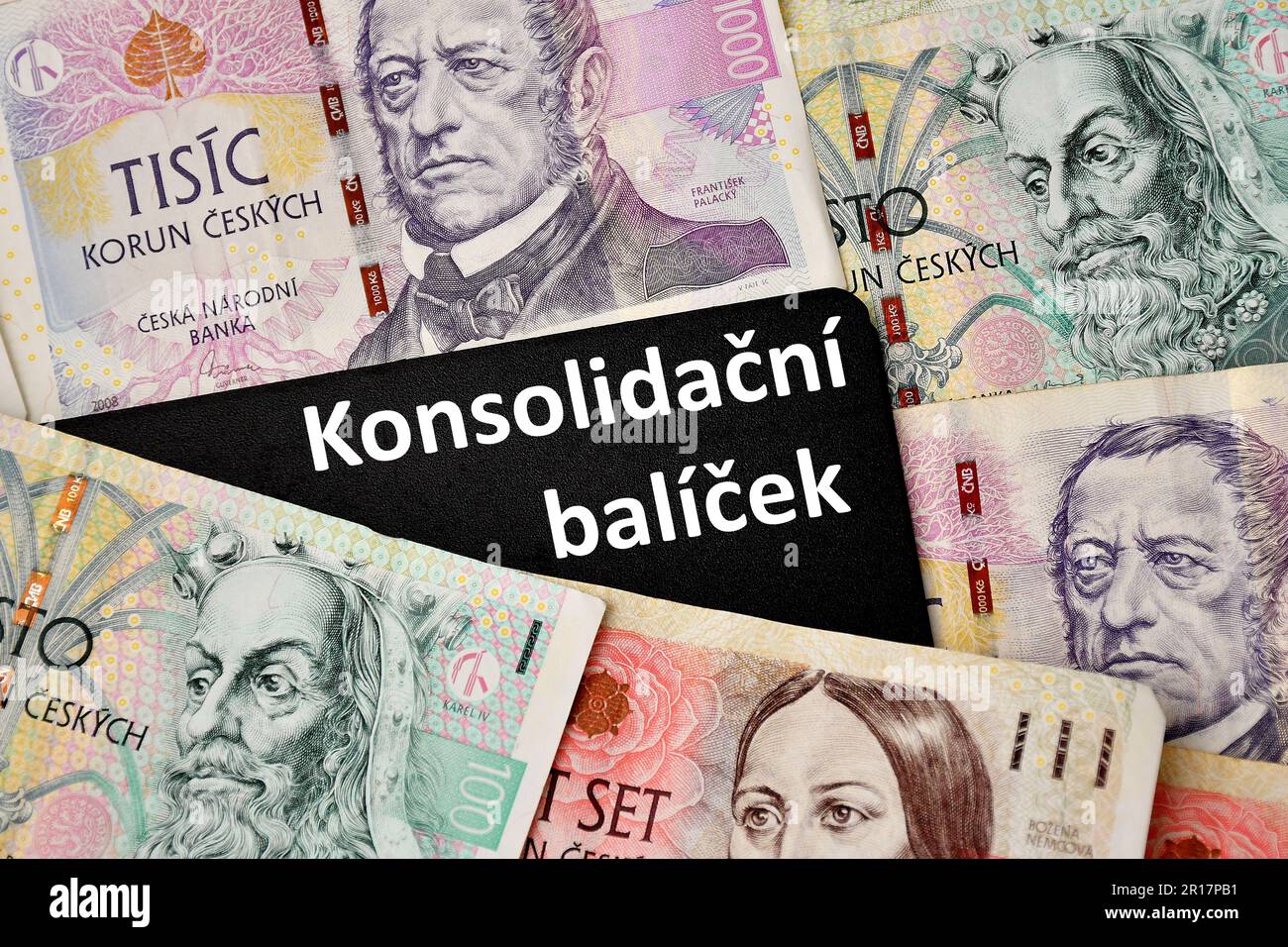 Czech crowns, Kc, banknotes, money, currency, May 12, 2023. (CTK Photo ...