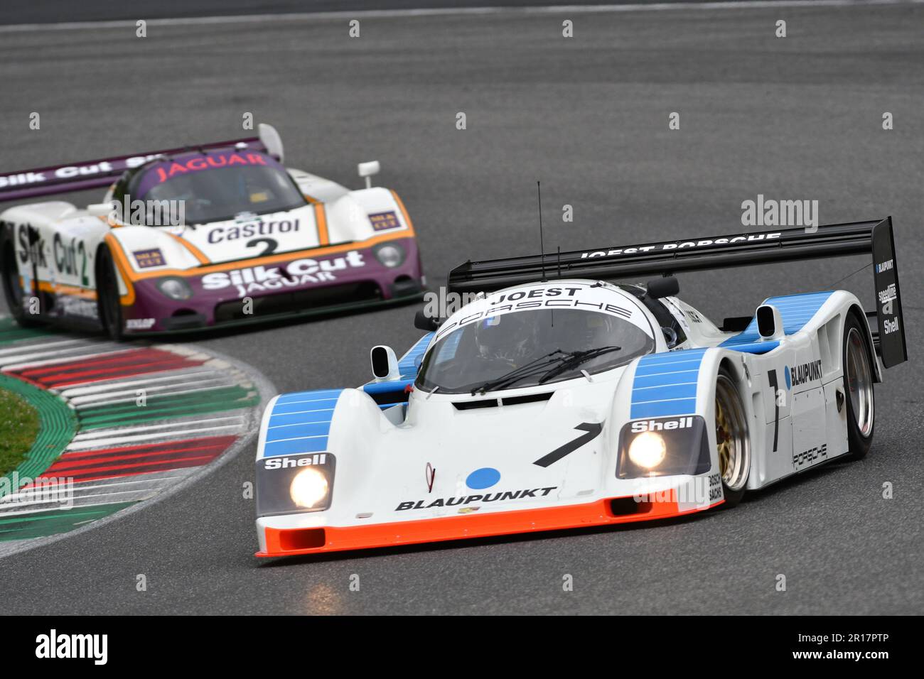 Scarperia, 2 April 2023: Porsche 962 C year 1991 in action during ...