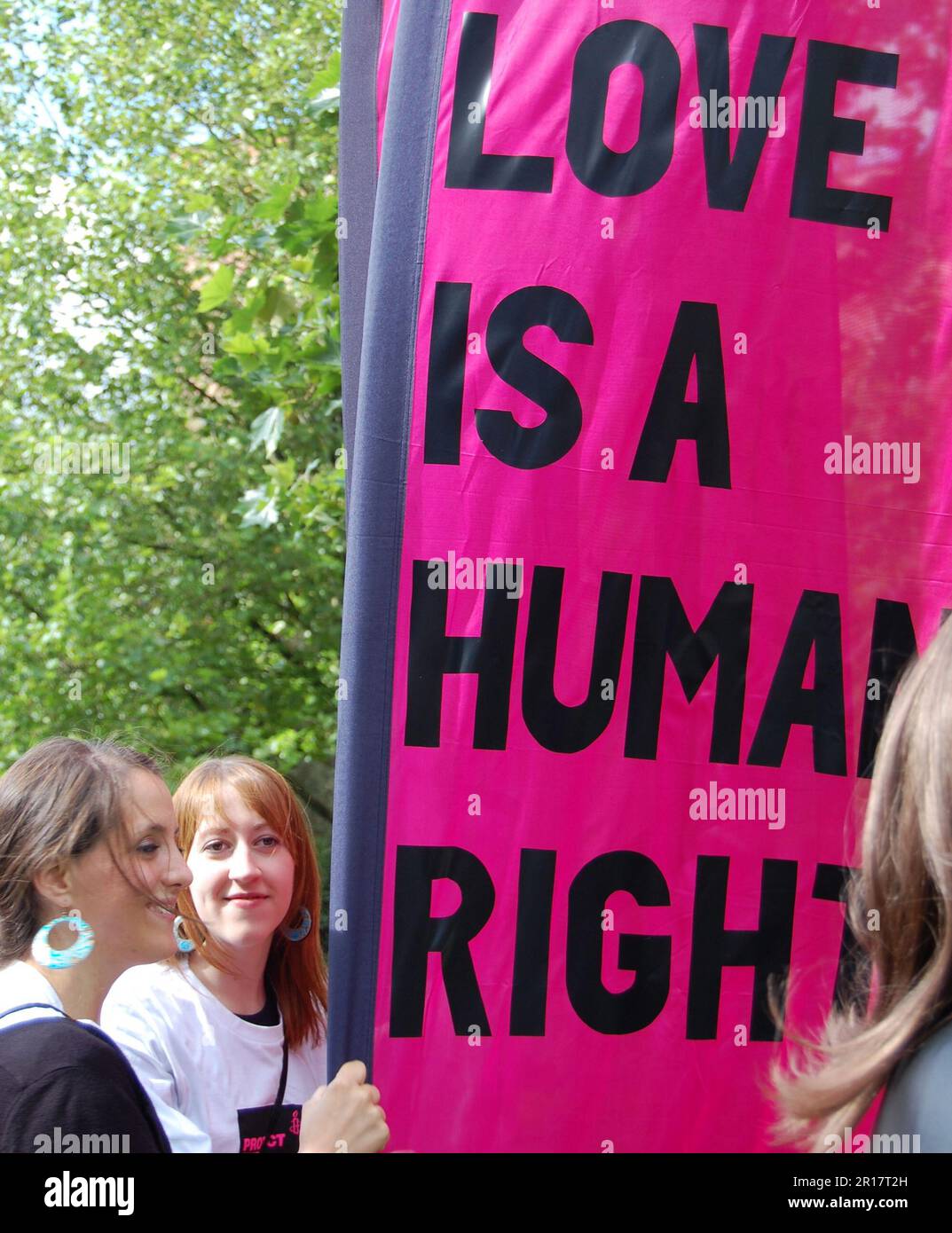 Manchester lgbt pride 2009 hi-res stock photography and images - Alamy