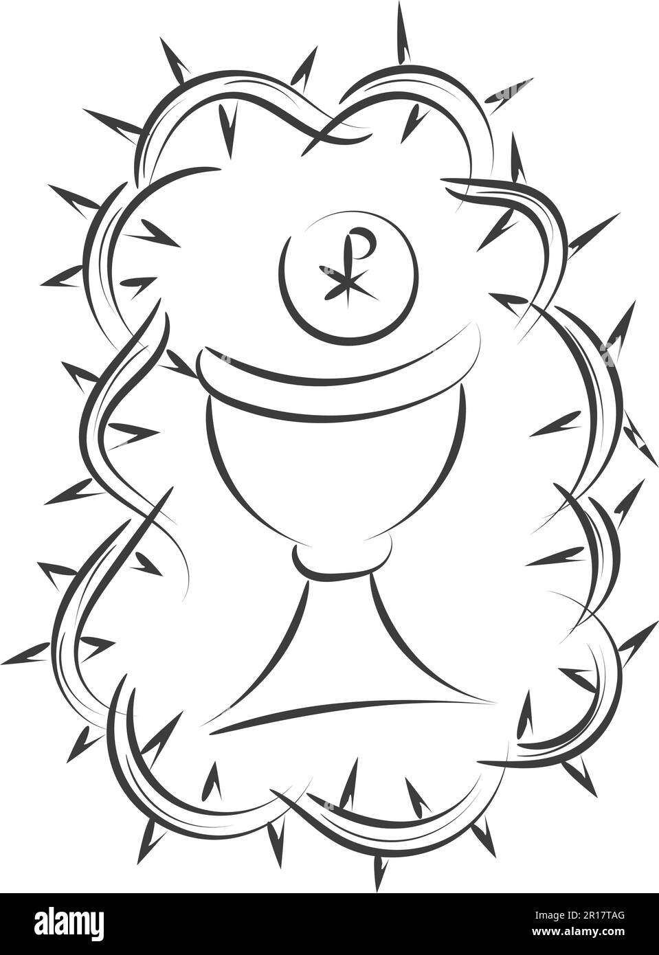 Eucharistic Host Drawing