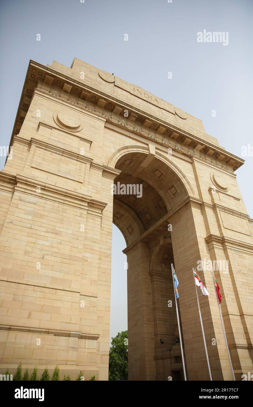 Indian gate memorial arch hi-res stock photography and images - Alamy