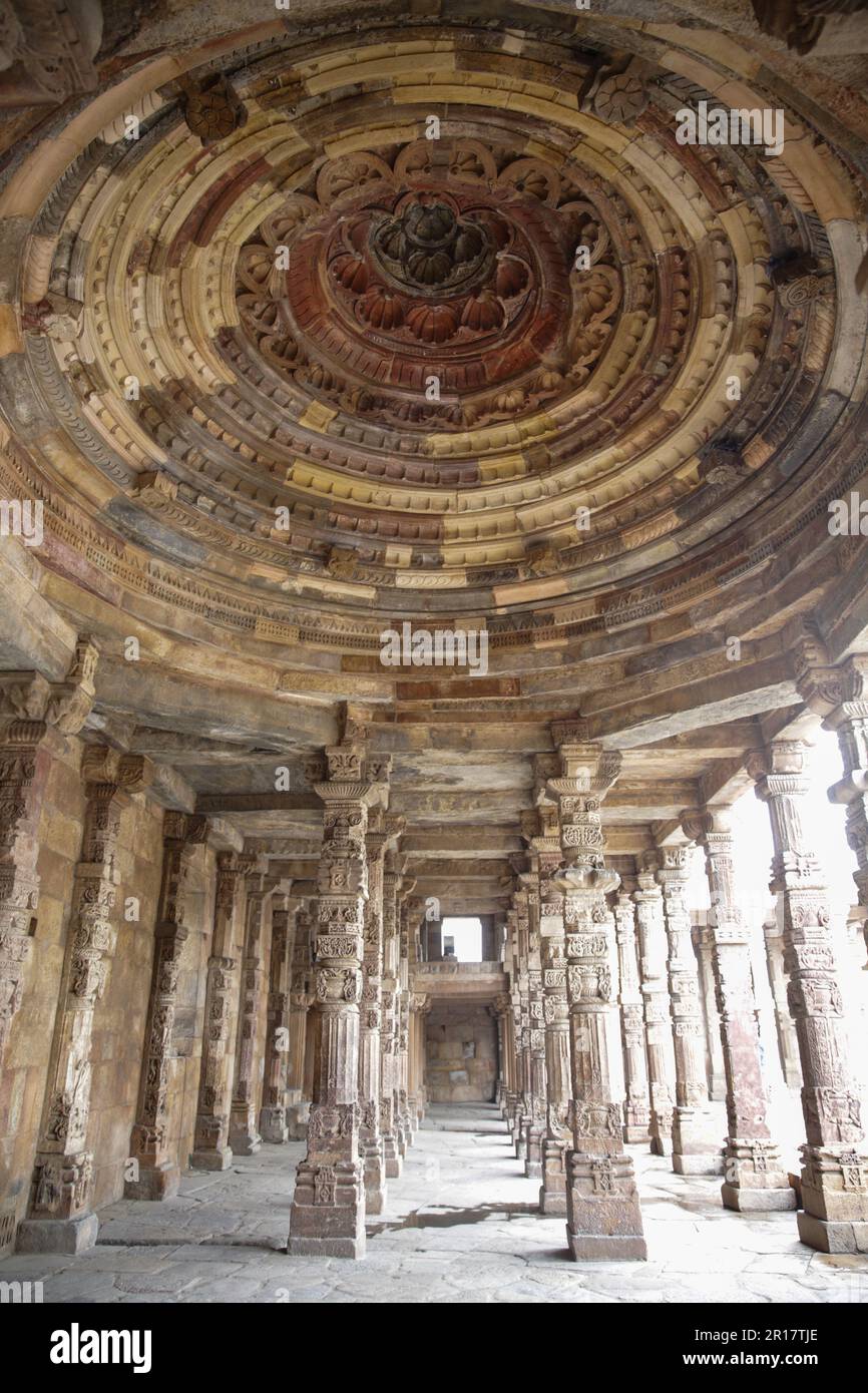 Stone Ceiling at Humayunâ€™s Tomb in Delhi India Stock Photo - Alamy