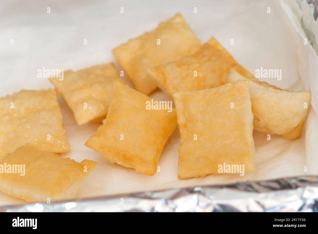 Italy, Street Food Festival, Deep Fried Bread Called Gnocco Fritto ...
